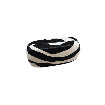 Custom design PU contact lens case portable travel eyeglasses case supplier