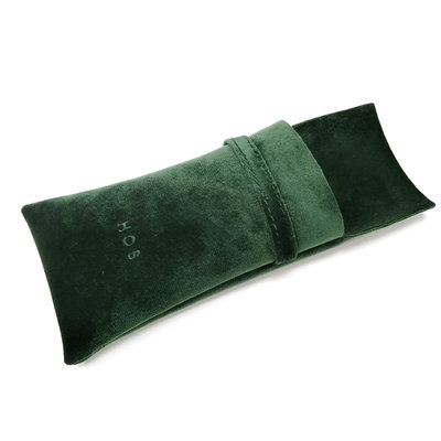 Custom luxury high quality velvet contact lens pouch Jewelry bag supplier