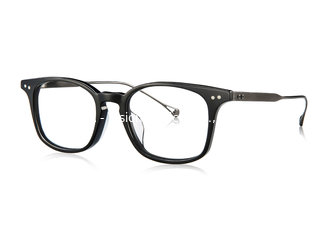 China Plastic prescription glasses for unisex  in classic eyeshape with pure metal temple supplier