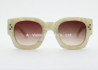 China Square Classic Vitage Sunglass for Lady UV400 2019 Trendy Acetate Women Eyewear supplier