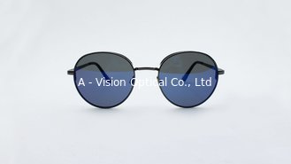 China Polarised Vintage Sunglasses Men Women Retro Round metal Sunglasses UV 400 protection supplier