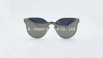 China Unisex Sunglasses metal Men Women eyeglasses with one Piece Lens New designer 2019 UV 100% protection driving golf supplier
