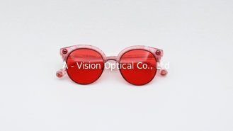China Colorful acetate Sunglasses Round fashion Ladies outdoor Eyewear Daily Driving Show UV 100% protection for Women supplier