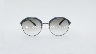 China Women's Metal acetate combination Frame Sunglasses Classic Sunglasses Laides Fashion UV 400 protection Daily Wear supplier