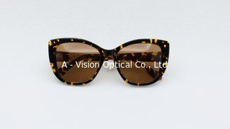 China Retro big Cateye Shape Handmade high-end acetate Sunglasses for Mens Women UV 400 Fashion accessories supplier