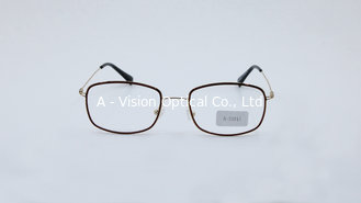 China Retro Small Square Anti Blue Light Glasses Eye Protection Metal Optical  FrameUnisex eyeglasses supplier
