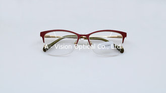 China Fashion clear lens eyeglass for Women carved flowers decoration birthday gifts high quality metal eyewear supplier