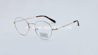 China Vintage 70s 80s idea eyeglasses metal optical frame for Men Women young creative designer best seller reading glasses supplier