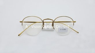 China Read Optics half rim Reading Glasses for Men Women Spectacles (Non-Prescription) eyeglasses fashion accessories gifts supplier