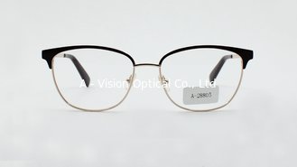 China Big cateye Metal frame Eyewear Computer Reading Glasses Reduce Eyestrain Anti Blue Rays Unisex glasses frame supplier