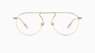 China Womens/Ladies Designer Full-rim Titanium Allergy Free Memory Titanium Genuine Eyeglasses Frame New Fashion Idea supplier