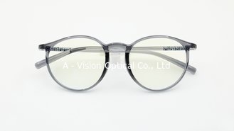 China Ultra-lightweight Plastic Small Round Spectacle Glasses Fashion Unisex Round Reading Glasses Frames for Ladies Gentlemen supplier