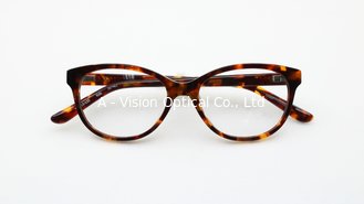 China Super Cat Eye Glasses Vintage Fashion Mod Clear Lens Eyewear Handmade Acetate Anti-blue light computer glasses for kids supplier