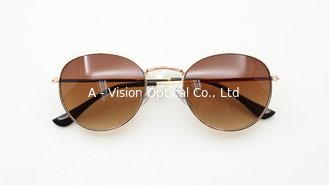 China Polarized Sunglasses Classic Small Round Metal Frame for Women Men Durable Metal Collection for Outdoor Driving Golf supplier
