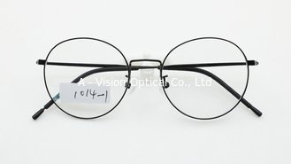China Classic Round Retro Clear Lens Glasses Non-Prescription Metal Eyeglasses  for Men Women Super Lightweight Metal Frames supplier