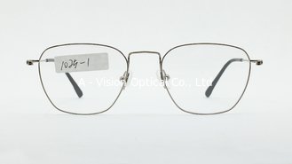 China Men Women Fashion Metal Full-Rim Optical Eyewear Frames With Clear Lenses Rectangle Metal Optical Frame Unisex Frames supplier