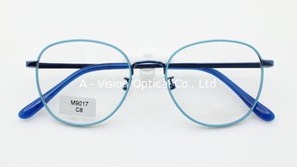 China Unisex Metal Eye Glasses Blue Light Blocking Glasses Eyeglasses Frame Anti Blue Ray Computer Game Glasses for Boys Girls supplier