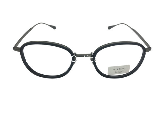 Round acetate optical frame special pattern men women different color available supplier