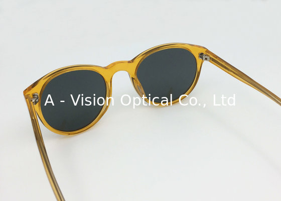 Small round vintage acetate sunglasses for women hot style in 2018 supplier