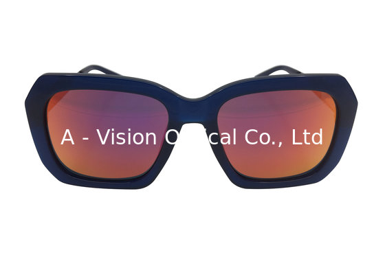 Big Square acetate sunglasses fasion colors hot style 2018 UV 100% supplier