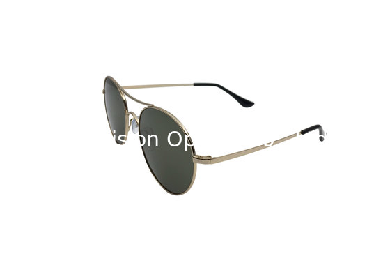 Round shape vintage metal sunglasses top bridge Men Women top quality supplier