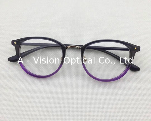 Light-weight combined frame with acetate & titanium eyewear spectale frames supplier