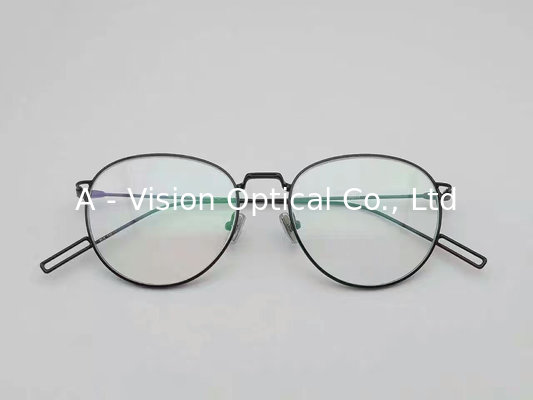 Ophthalmic frame trendy round big size optical frames newes colors supplier