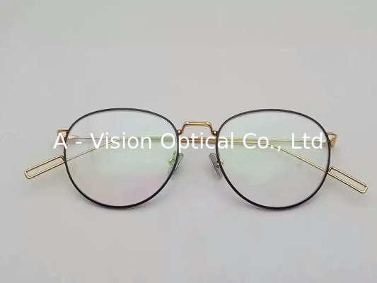 Ophthalmic frame trendy round big size optical frames newes colors supplier