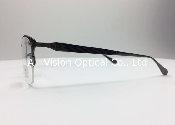 Semi-rim titanium optical eyeglasses for Men top quality New design 2018 supplier