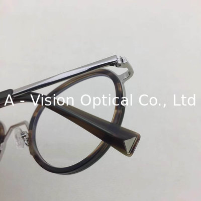 Newest Ladies glasses metal & plastic optical frames supplier