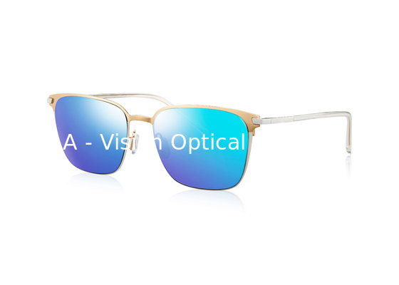 distribution of  trendy sun wear for Men with revo coating in metal sunglasses supplier