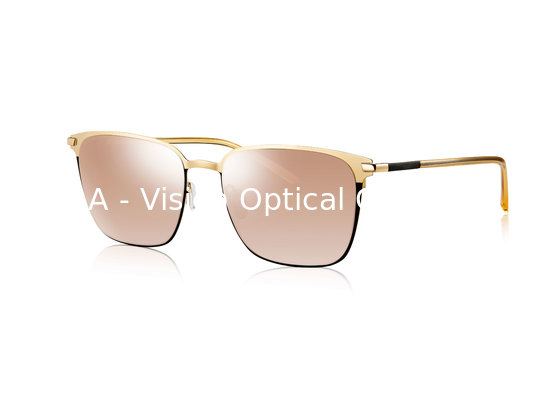 distribution of  trendy sun wear for Men with revo coating in metal sunglasses supplier