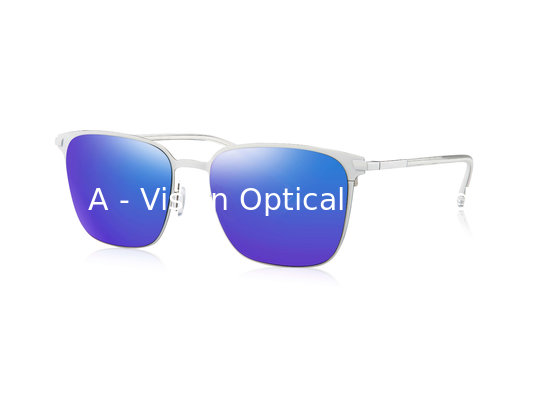 distribution of  trendy sun wear for Men with revo coating in metal sunglasses supplier