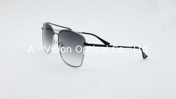Double Bridge Sunglasses for men metal accessories 400 UV protection bestselling supplier