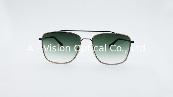 Double Bridge Sunglasses for men metal accessories 400 UV protection bestselling supplier