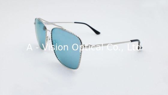 Double Bridge Sunglasses for men metal accessories 400 UV protection bestselling supplier