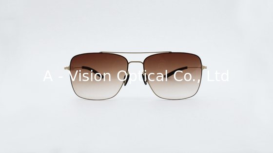 Metal Men's Sunglass Special Temple Design double bridge UV 400 New Glass Hotsell 2019 supplier