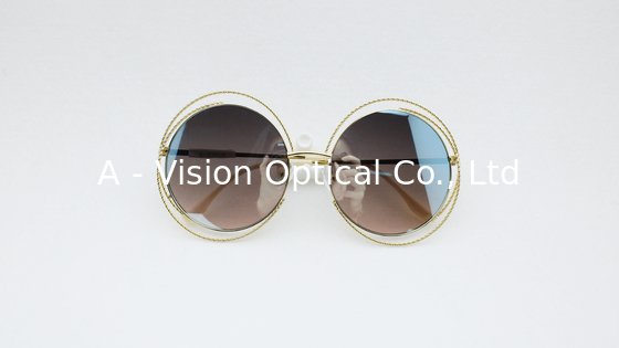 Metal Sunglasses Fshion for women hotsell in 2019 UV 400 young ladies' style supplier