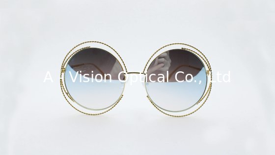 Metal Sunglasses Fshion for women hotsell in 2019 UV 400 young ladies' style supplier