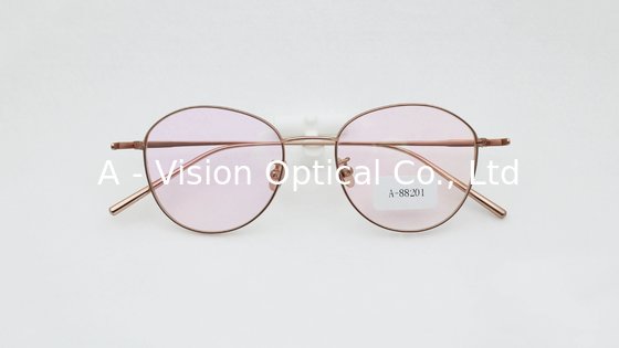 Womens Titanium Clear Lens Glasses Daily Casual Needs Full Rim Super Light Frame supplier