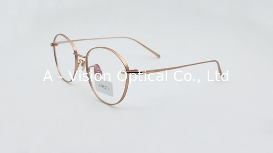 Womens Titanium Clear Lens Glasses Daily Casual Needs Full Rim Super Light Frame supplier