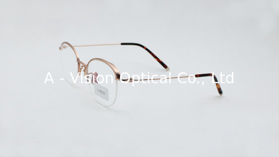 Pure Titanium Frames Simi rim Unisex Ultralight high quality cool eyeglass supplier