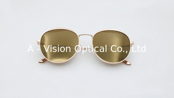 Inspired Round Metal Circle Sunglasses for Women and Men UV 400 hot Summer supplier