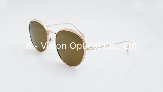 Inspired Round Metal Circle Sunglasses for Women and Men UV 400 hot Summer supplier