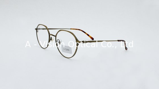 Retro titanium Small new design Vintage Eyewear for Men Women Business Daily wear supplier