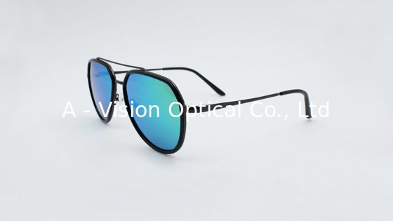 Mens Aviator Sunglasses Polarized for Driving Metal Frame with 100% UV Protection supplier