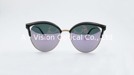 Cateye Retro style Plastic metal Sunglasses for Ladies Womens Casual fashion glasses supplier