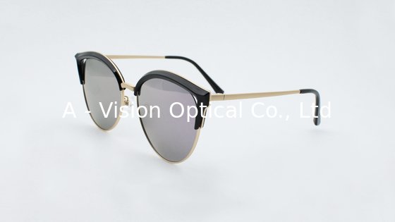 Cateye Retro style Plastic metal Sunglasses for Ladies Womens Casual fashion glasses supplier