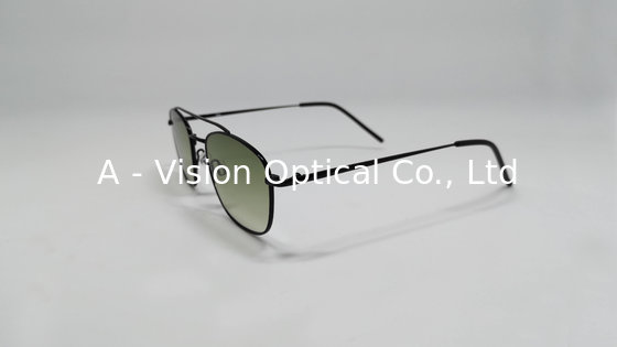 Classic Lennon Square Polarized UV 400 Protection Sunglasses with Vintage Circle Metal Frame supplier