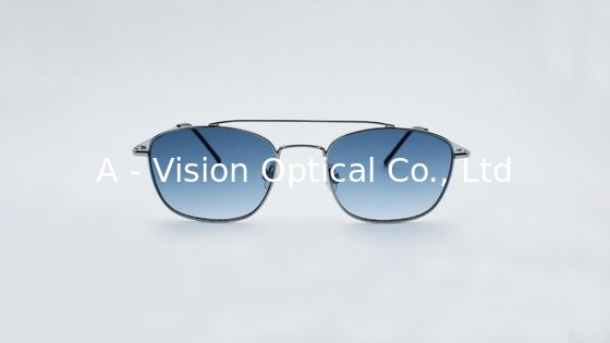 Classic Lennon Square Polarized UV 400 Protection Sunglasses with Vintage Circle Metal Frame supplier